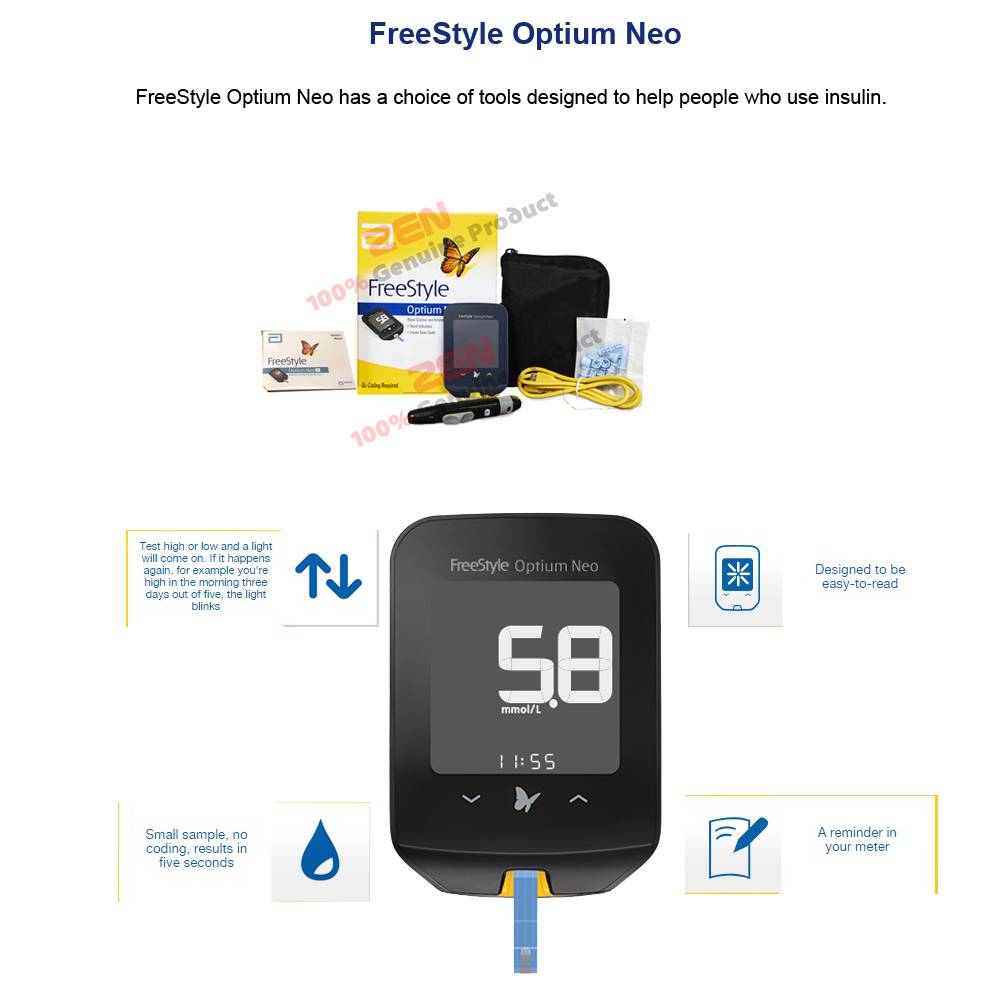 FreeStyle Optium Neo Glucometer(Test Strips NOT INCLUDED)