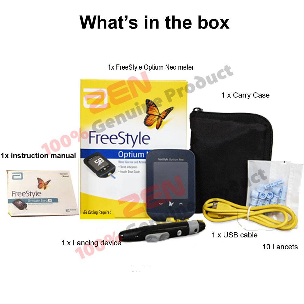 FreeStyle Optium Neo Glucometer(Test Strips NOT INCLUDED)