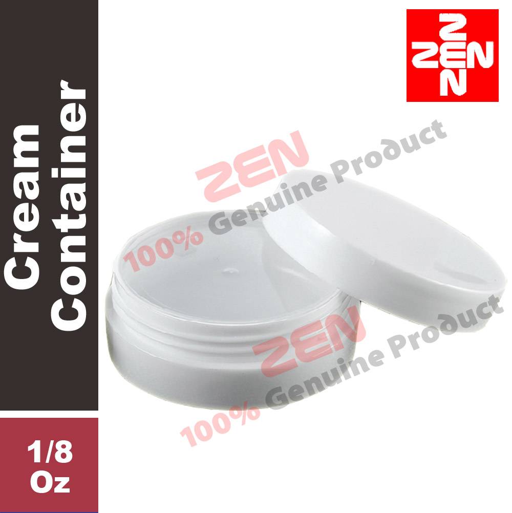 Cream Container 1/8 Oz ( 3.5 Gram )