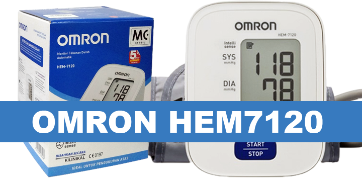 REVIEW MONITOR TEKANAN DARAH AUTOMATIK MODEL OMRON HEM-7120