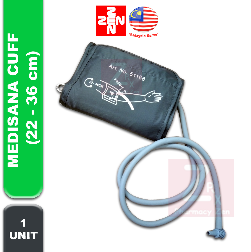Zen Pharmacy | MEDISANA Blood Pressure BU510 CUFF( size M) (22CM-36CM)