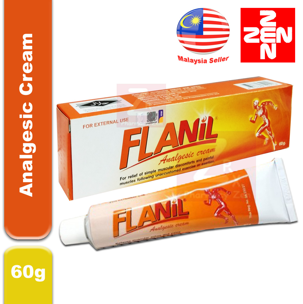 Zen Pharmacy | Flanil Analgesic Cream 60g