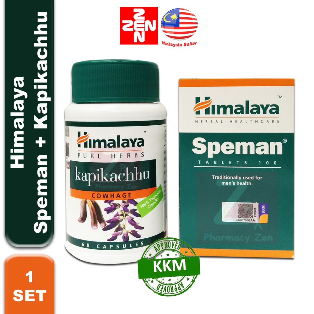 Zen Pharmacy | Himalaya Speman 100s + Himalaya Kapikachhu 60s(set)