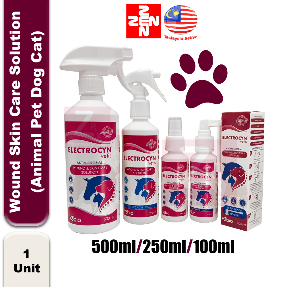 Zen Pharmacy | Electrocyn Vetis Wound Care Solution Wash