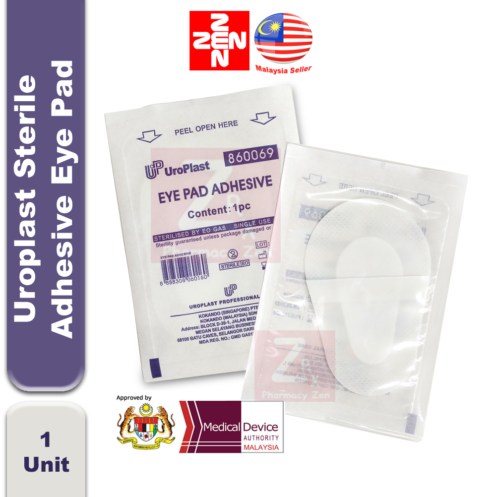 Zen Pharmacy | Uroplast Sterile Adhesive Eye Pad (1piece)