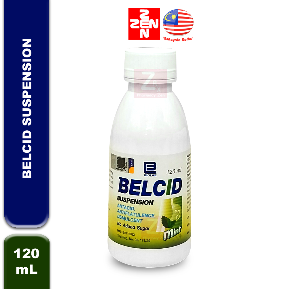 Zen Pharmacy | Belcid Suspension 120ml