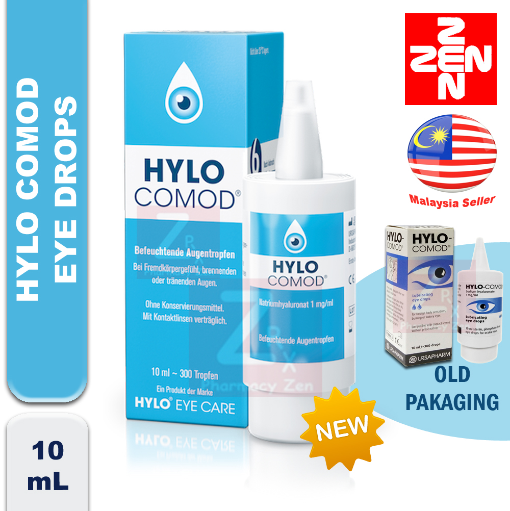 Zen Pharmacy | Hylo-Comod Eye Drops 10ml