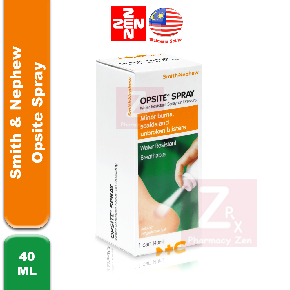 Zen Pharmacy | Smith & Nephew Opsite Spray 40ml