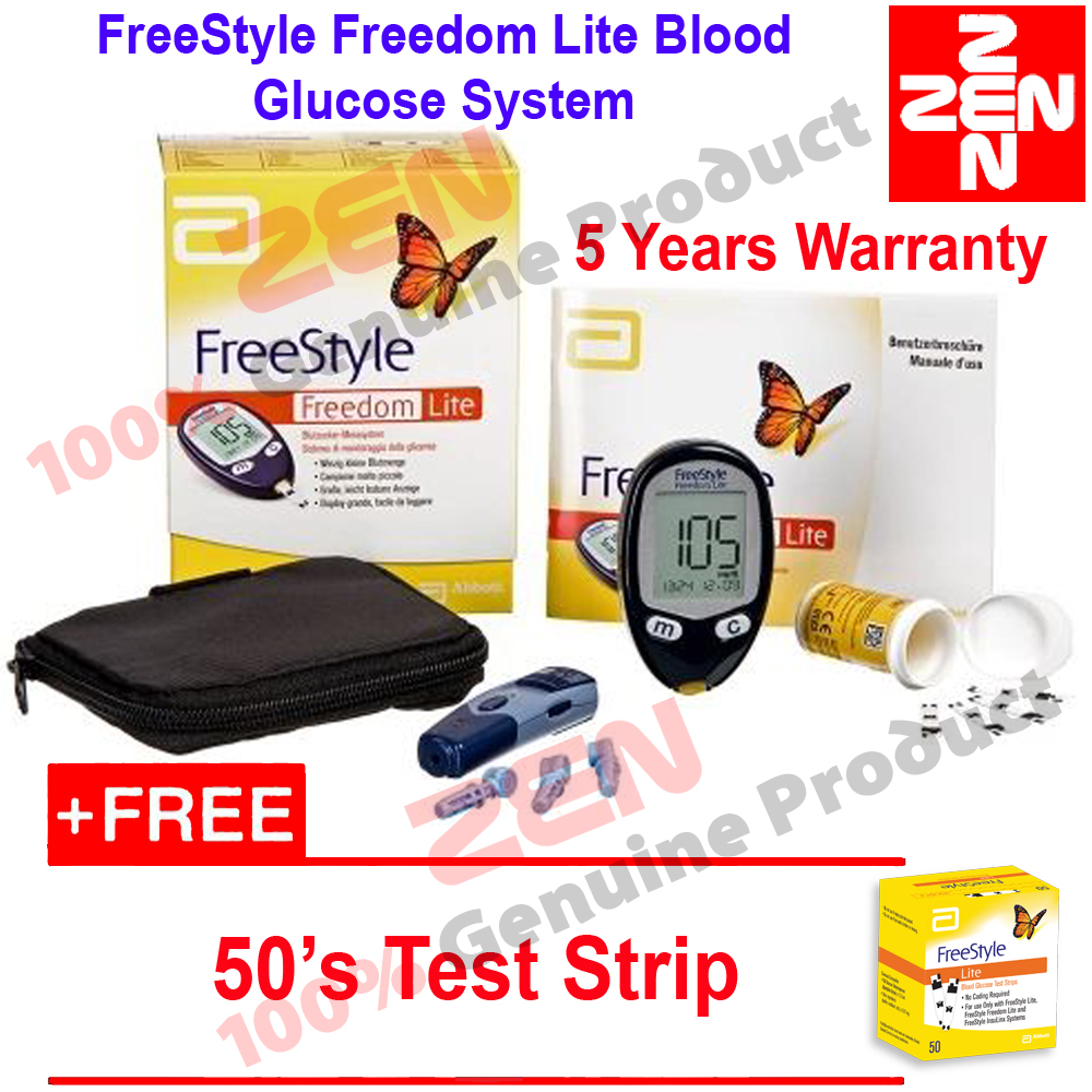 FREESTYLE LITE GLUCOMETER WITH 50STRIP