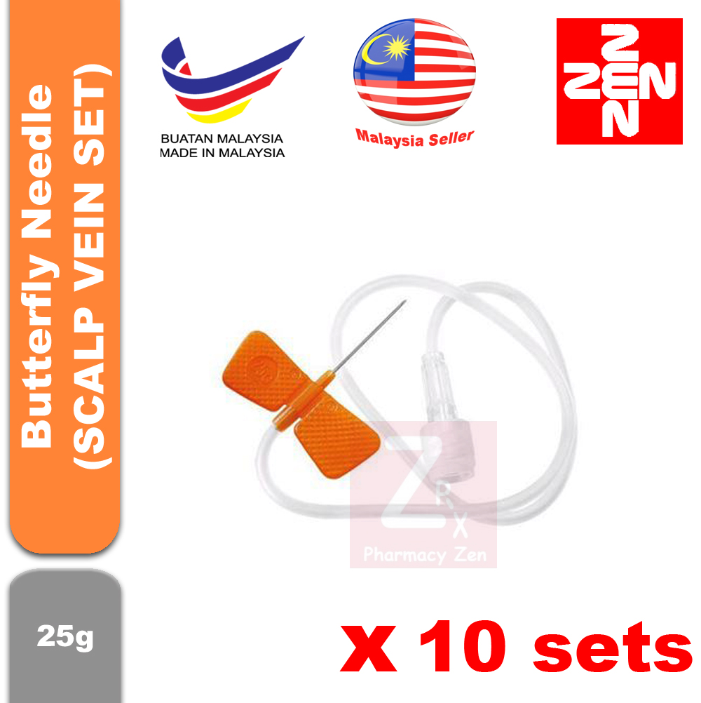 Butterfly Needle(SCALP VEIN SET) 25G X 10SET